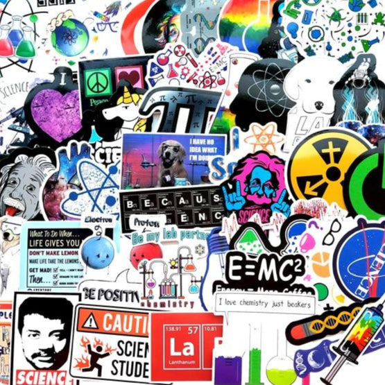 Science Stickers - 50pcs – FiddyStickers