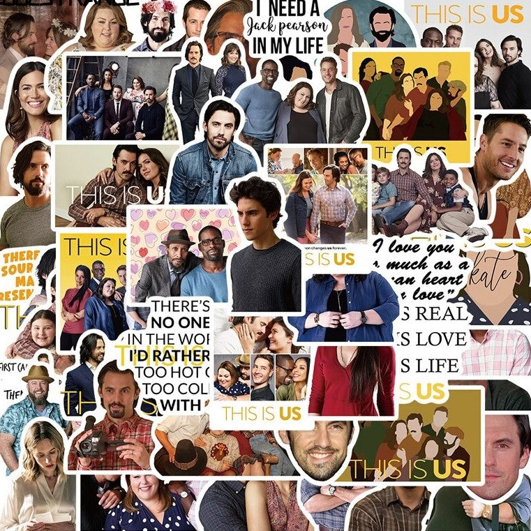 This Is Us Stickers - 50pcs – FiddyStickers