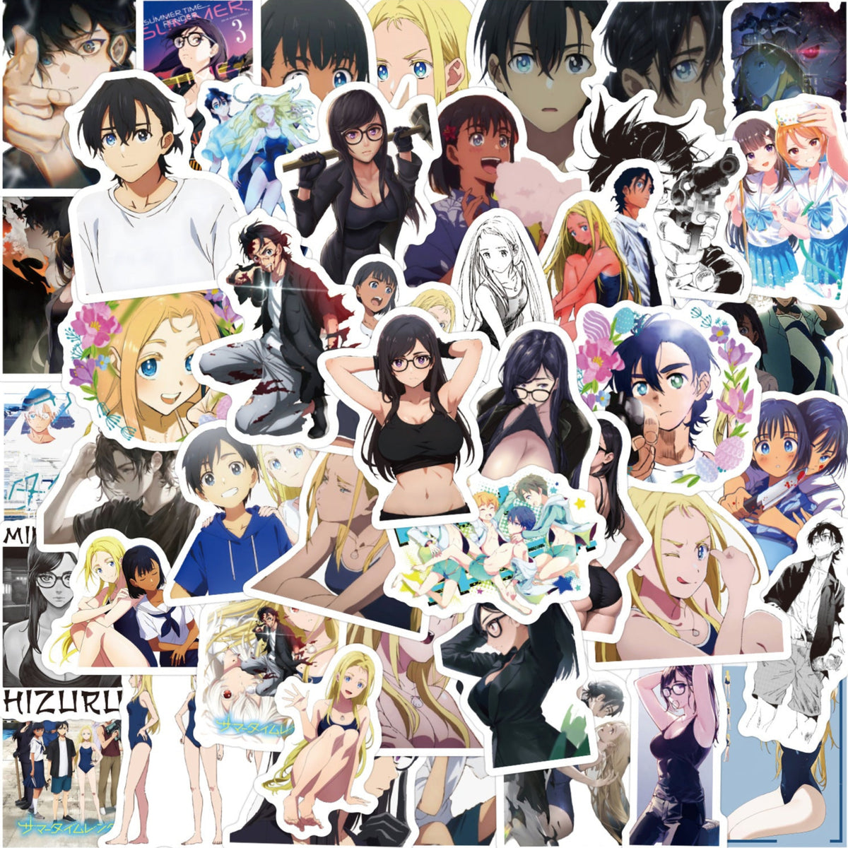 Summer Time Rendering Stickers - 50pcs – FiddyStickers